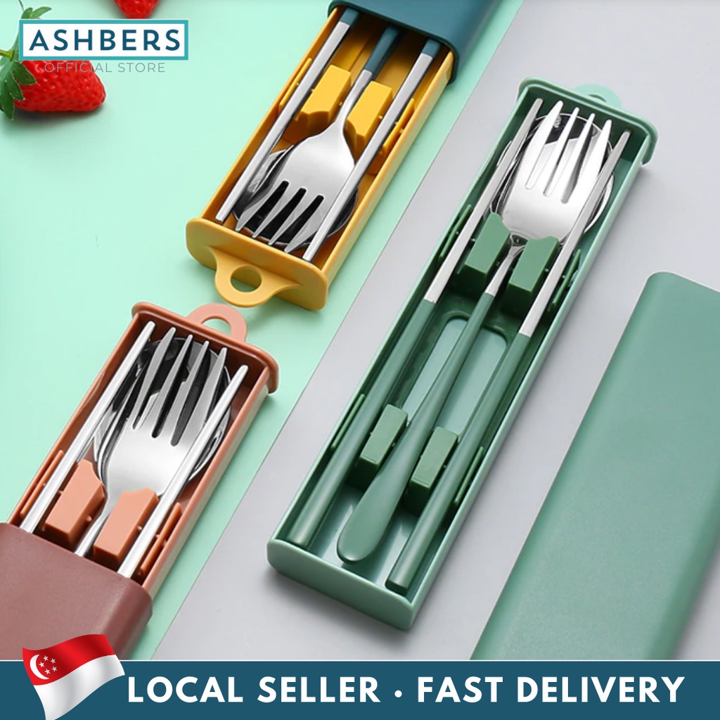 High Quality Portable Travel Cutlery Set, 304 Stainless Steel Utensils ...