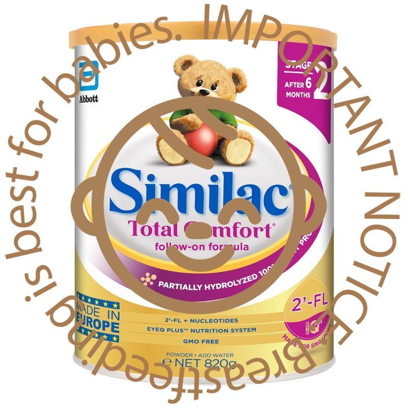 Similac Total Comfort Follow on Formula Stage 2 [820g] | Shopee Singapore
