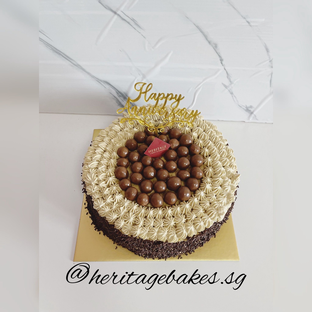 [Heritage] Birthday Cake Premium / Mocha Chocolate Cake Large 9 ...