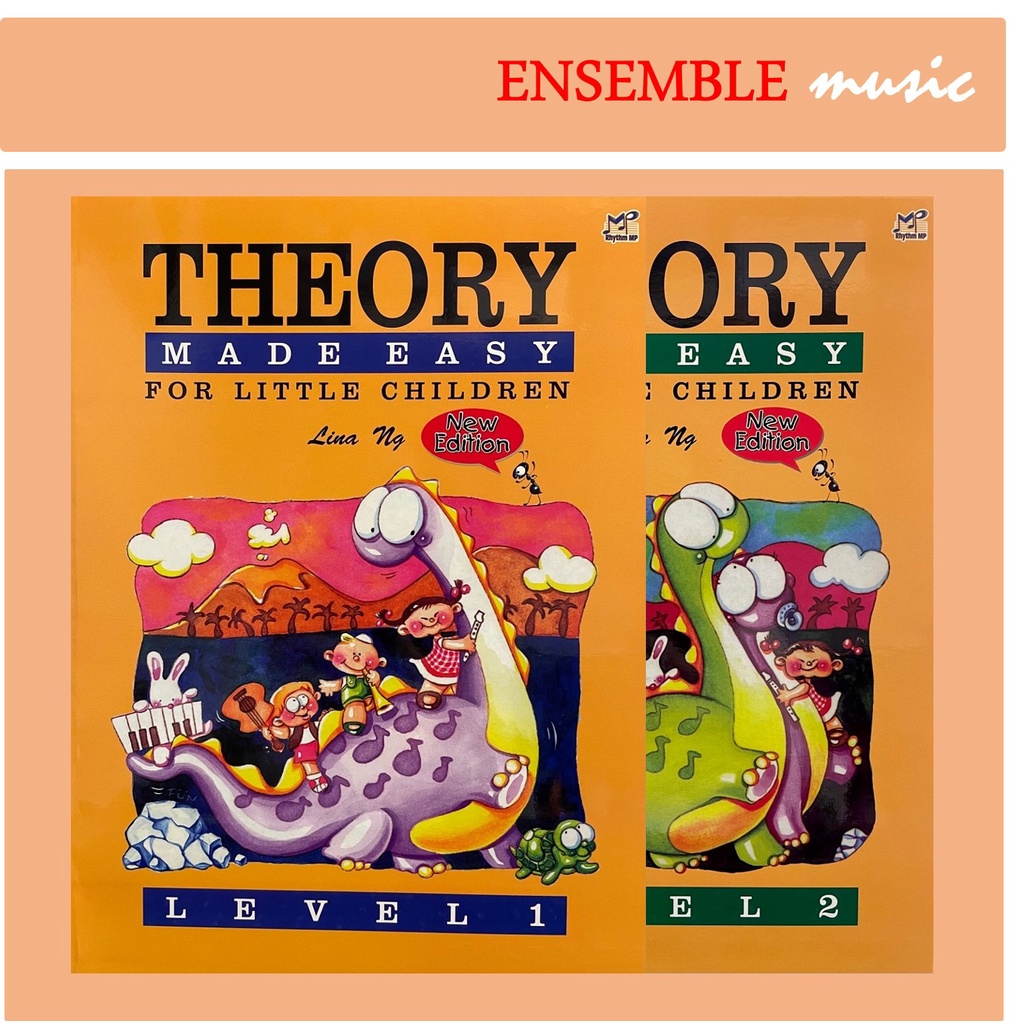 Theory Made Easy for Little Children - Level 1, Level 2 (Rhythm MP ...