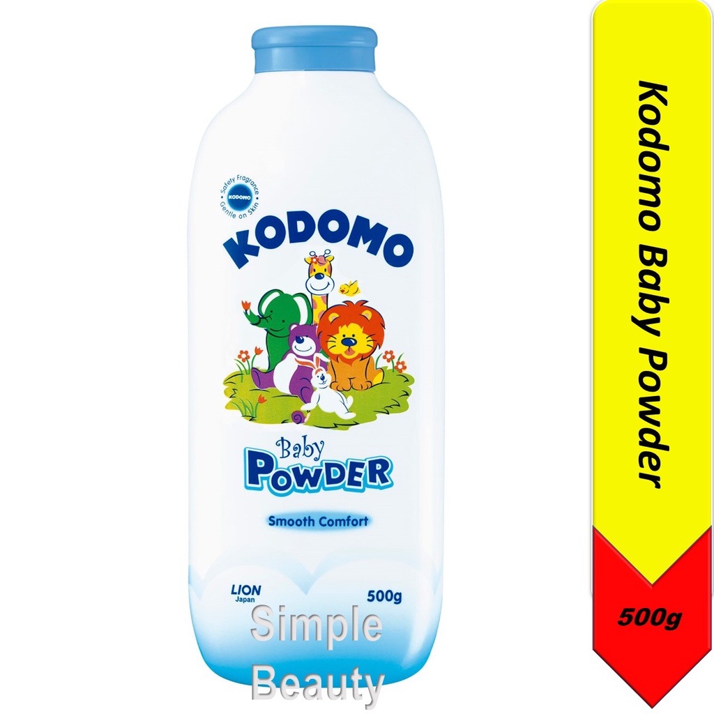 Kodomo Baby Powder Smooth Comfort, 500g | Shopee Singapore