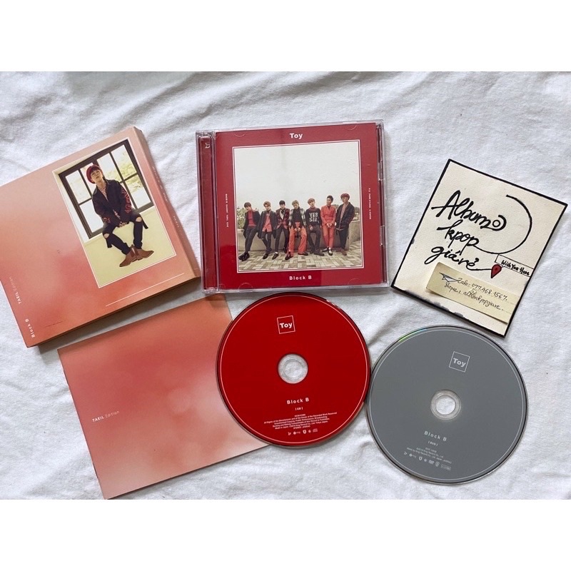 Block B Japanese Album Toy Has Opened Sealed, Including DVD And mini booklet cd As Shown ...