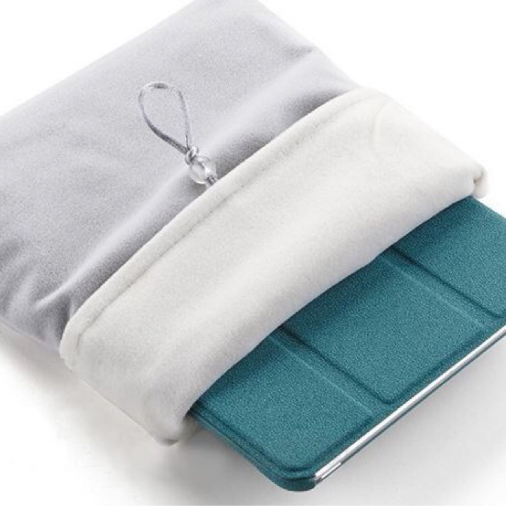 Tablet Protective Velvet Cloth Soft Sleeve Bag Pouch Tablet | Shopee ...