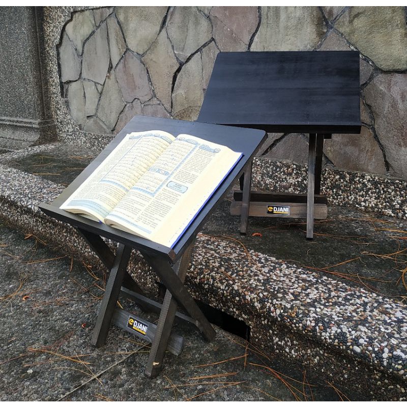 KAYU (Kemingan Adjustable) Rekal/ Rehal/ Dampar/ Koran Table/ Laptop ...