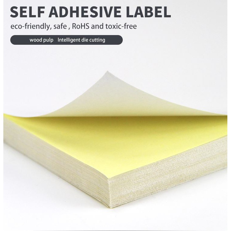 READY STOCK【A4 Sticker】【Matte】Sticker Label Print Address Waybill ...