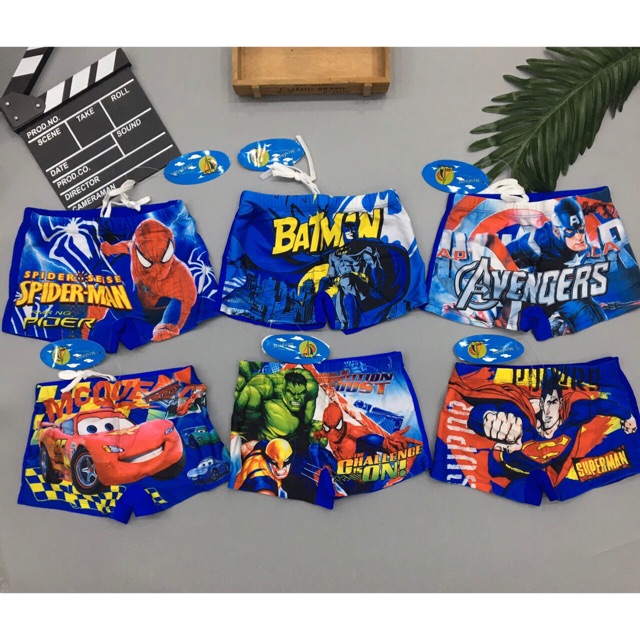 Superman swimming trunks, every boy will love - QBN | Shopee Singapore