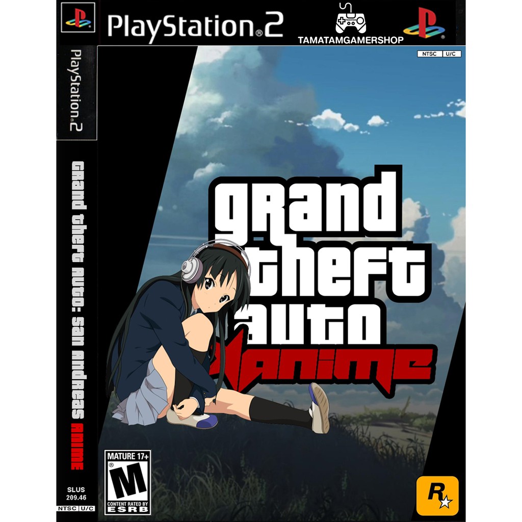 Ps2 Game Disc [GTA: Part ANIME LEGEND ALPHA] Has A Naruto Character ...