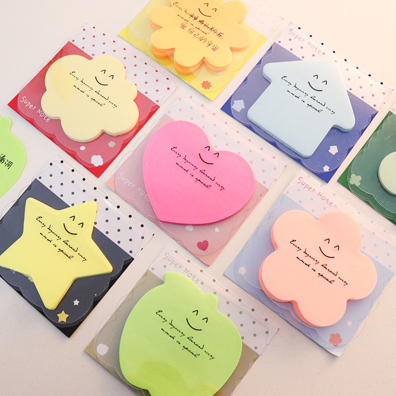 30 Pieces/book Cartoon Love, Five Pointed Star Series Design ...