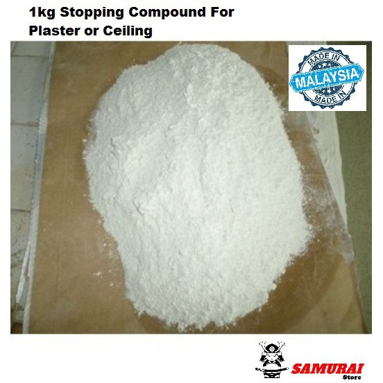 ASG Stopping Compound 1kg / Simen Plaster Ceiling 1kg | Shopee Singapore