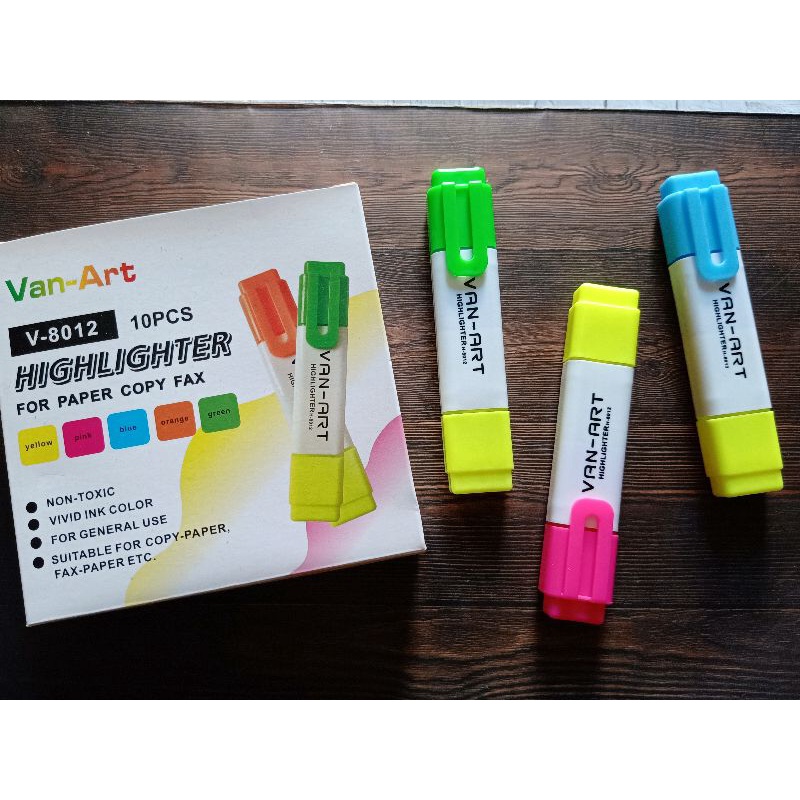 STABILO Highlighter Highliter Two Color Temperature Brand And vans art ...