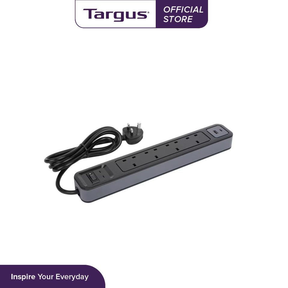 Targus Smart Surge Protector PLUS (USB-C PD 42W) - APS20AP | Shopee ...