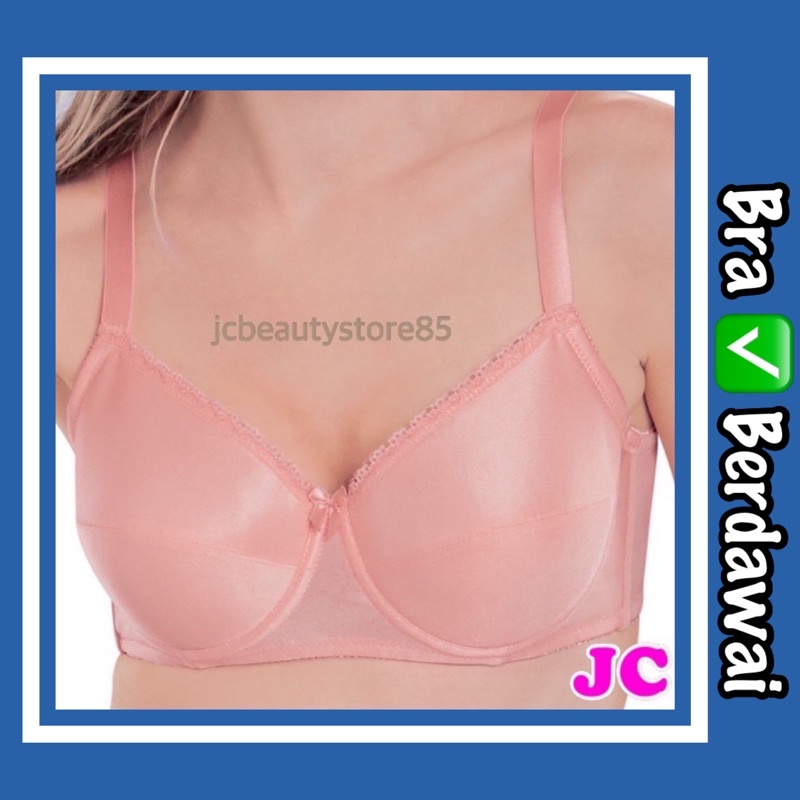 JC NOR UW Super Value Bra (Bra ada Dawai , Wired Bra) | Shopee Singapore