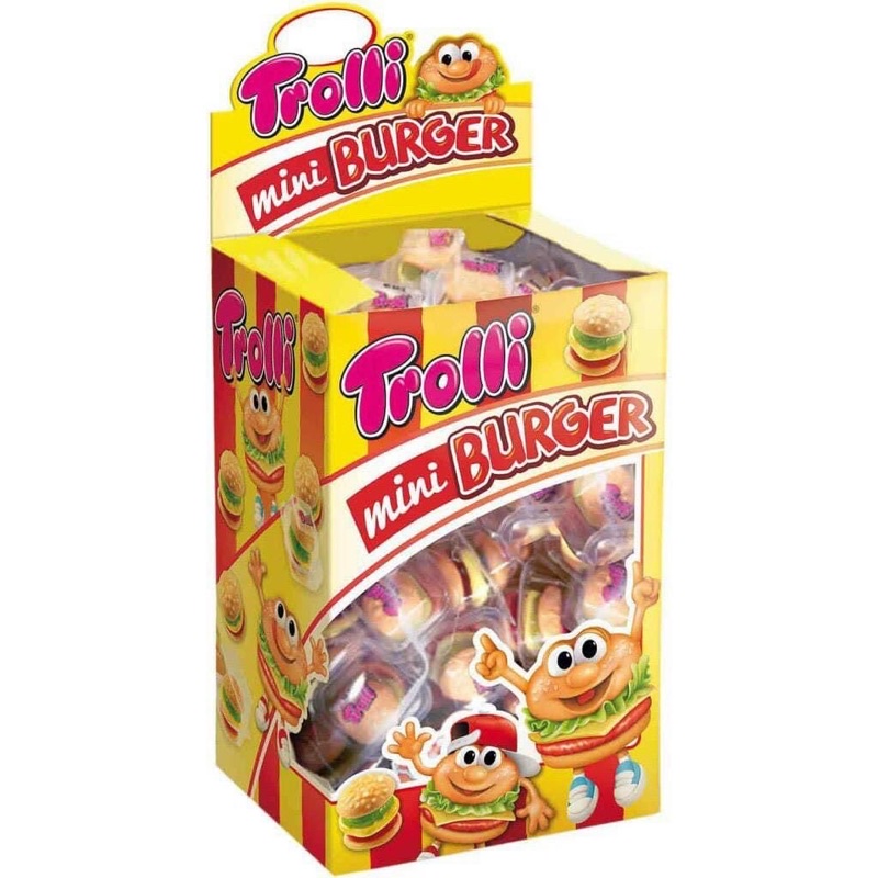 Trolli Mini Burger marshmallows box | Shopee Singapore