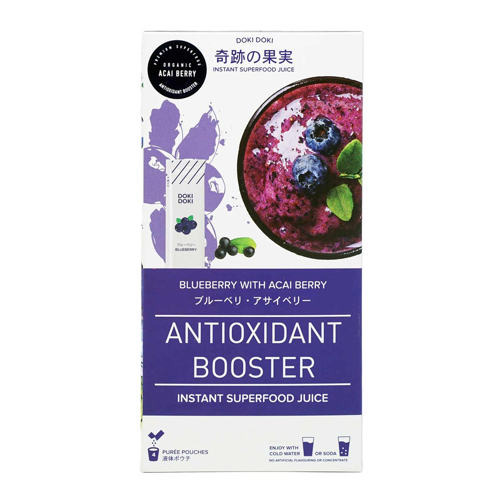 Antioxidant Booster - Blueberry Açaí Berry Superfood Juice (For better ...