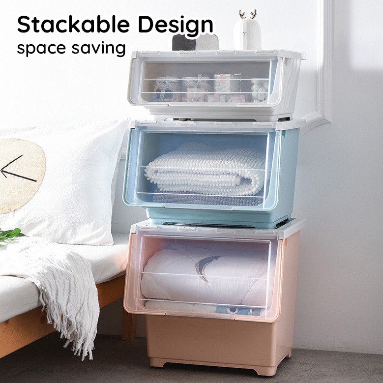 Durable Muti-purpose PP Plastic Storage Container Box / Stacking ...