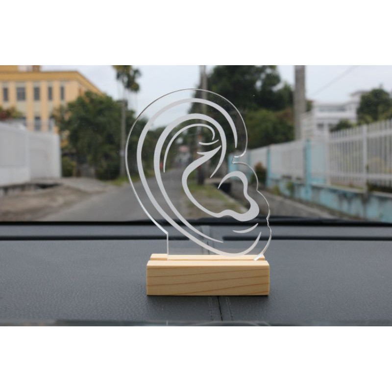 Ear/ear Miniature Medical Symbol Car dashboard Display, Study Table ...