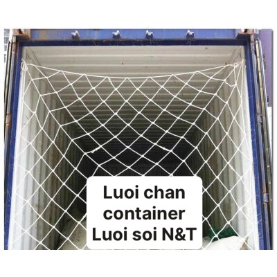 Container net, TYPE 1 - protects goods, blocks truck trunk doors, cargo ...
