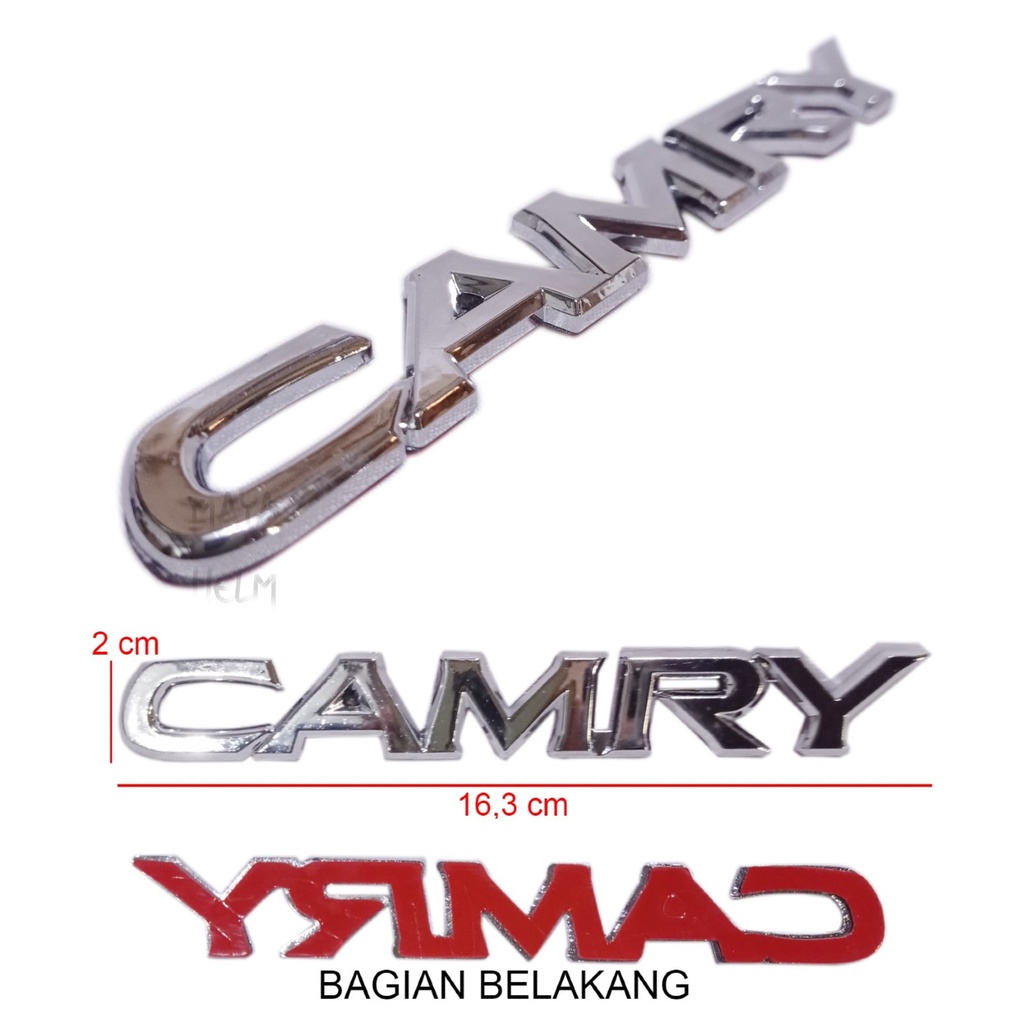 Toyota Camry Old Chrome Car Logo Emblem | Shopee Singapore