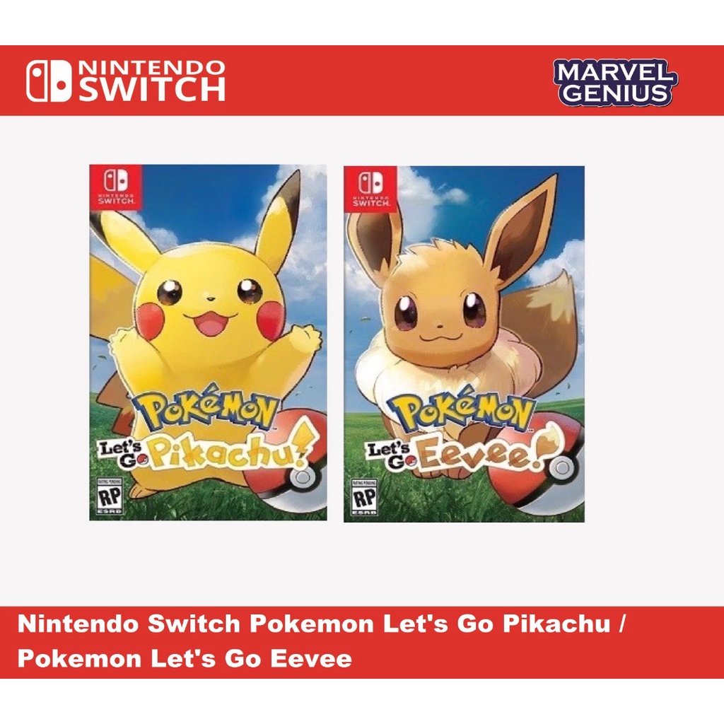 NSW NS Nintendo Switch GAME Pokemon Lets Go Pikachu / POKEMON LET GO ...