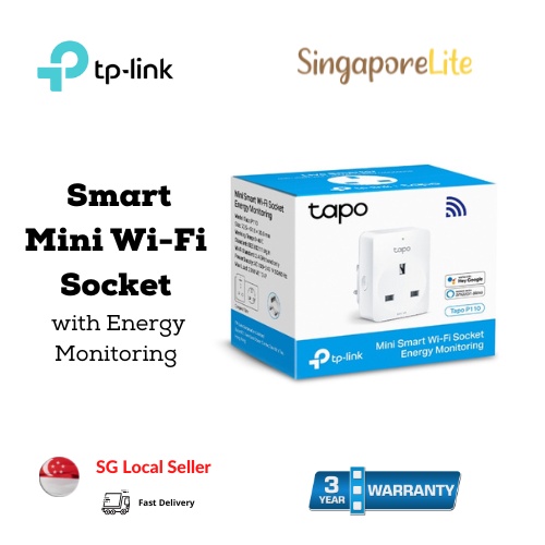 Tp-link Smart WiFi Plug Mini Tapo P110 with Energy Monitoring (Works ...