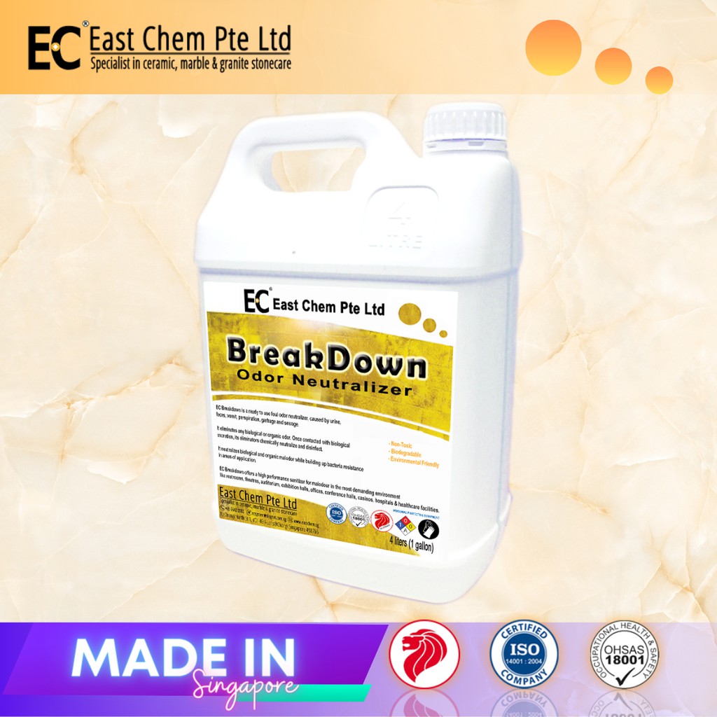 Breakdown by East Chem for Eliminating or Remove Bad Smell, Odor, Urine ...
