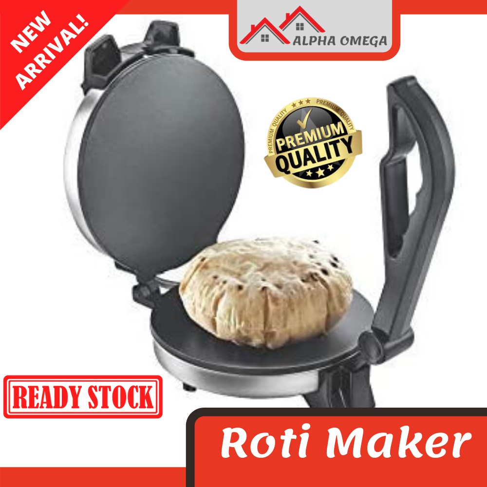 [Made In India] Instant Roti Maker Chapati Flat Bread Tortilla Pizza ...