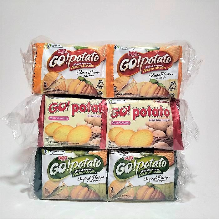 (PACK) Deo Go Potato - Gopotato (20pcs x 10gram) | Shopee Singapore