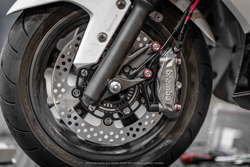 Taichung Chaoye Bicycle Industry {SMAX Real Installation Photos} brembo AK550 Calipers Package ...