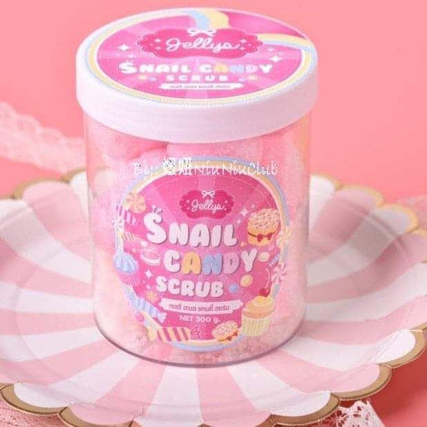 Body Scrub Balls Jellys Snail Candy Wash Scrub cleansing bath shower ...