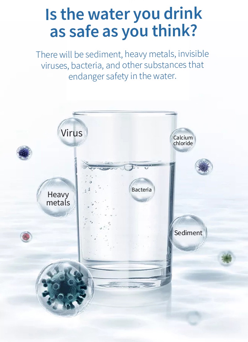 AVAVA Advanced Water Filtration System Patented Double-layer Water ...