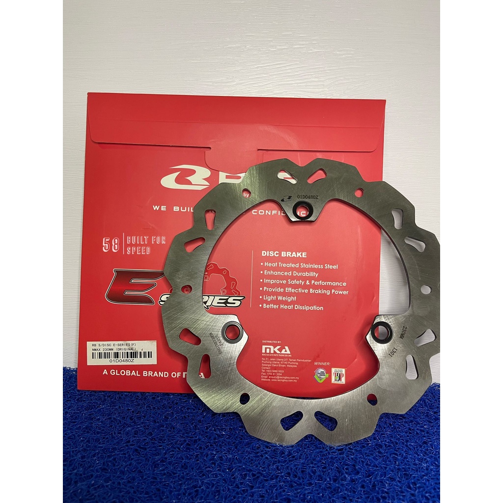 RCB Racing Boy E SERIES AEROX155/NMAX155 (FRONT)BRAKE DISC 230MM ...