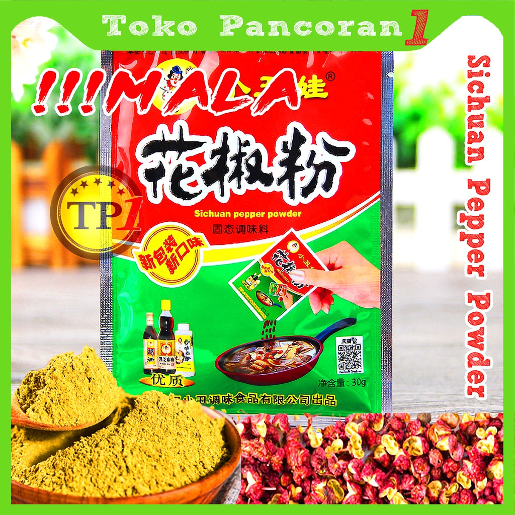 Szechuan Pepper Sichuan Pepper Powder HuaJiaoFen 30g | Shopee Singapore
