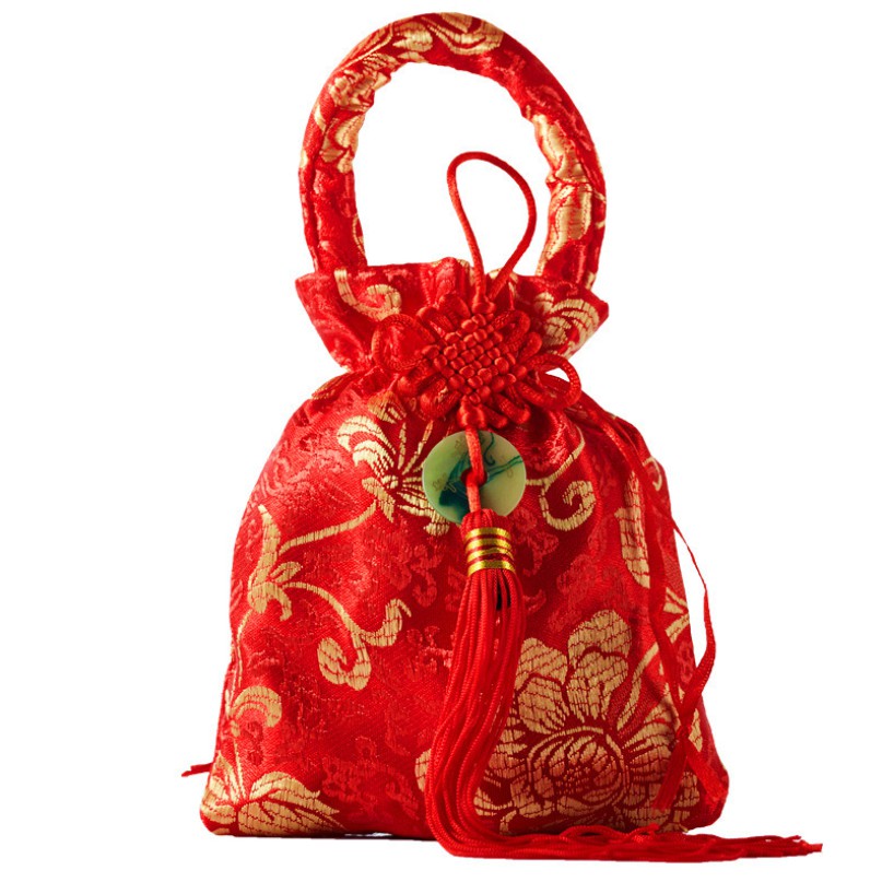 CNY Orange bag orange carrier bag Red Drawstring bag mandarin ...