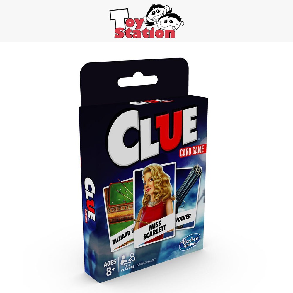 Hasbro Gaming Clue Cluedo Classic Card Game | Shopee Singapore