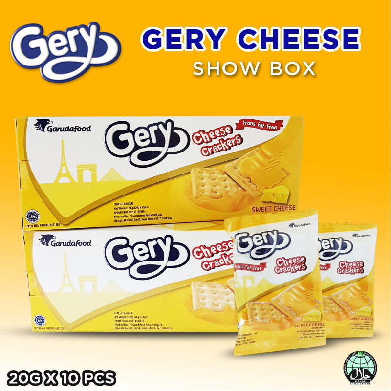 (Bundle of 5 ) Gery Cracker - Cheese Tower 200G/box (Feb 24 Expiry ...
