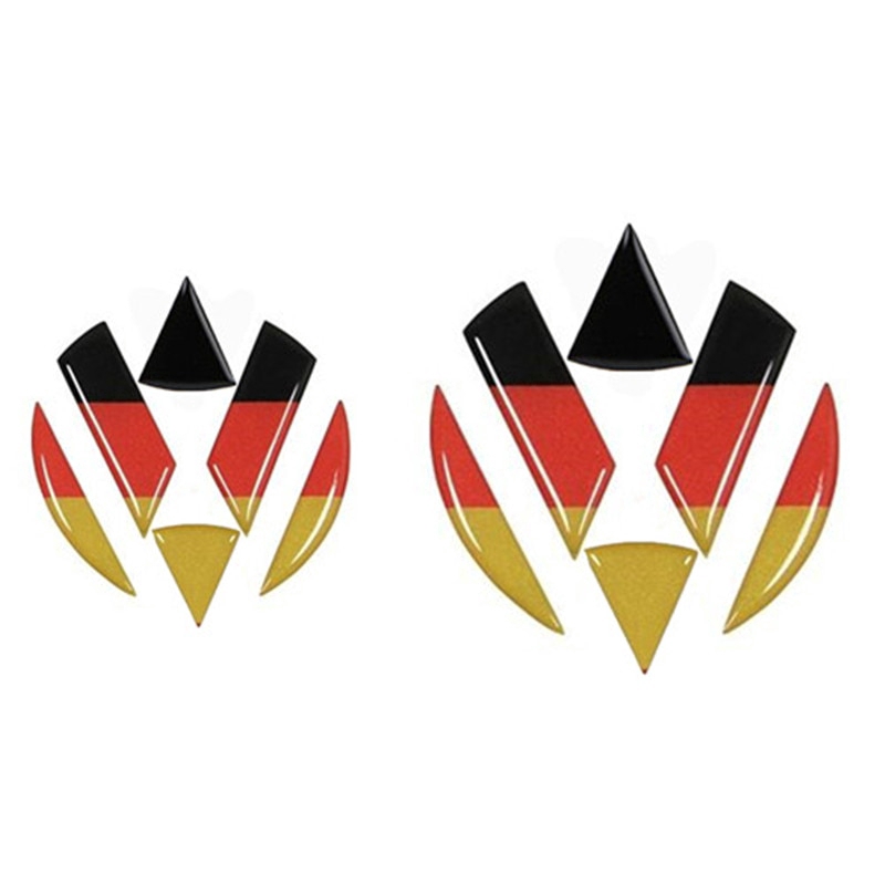 NEW! Germany Flag VW Front Bumper Rear Emblem Badge Sticker For ...