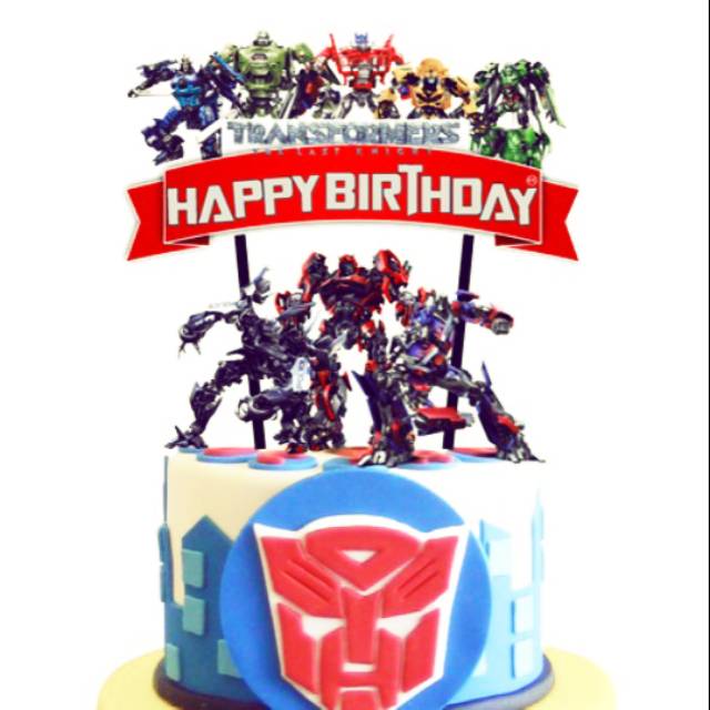 Transformers Cake topper | Shopee Singapore