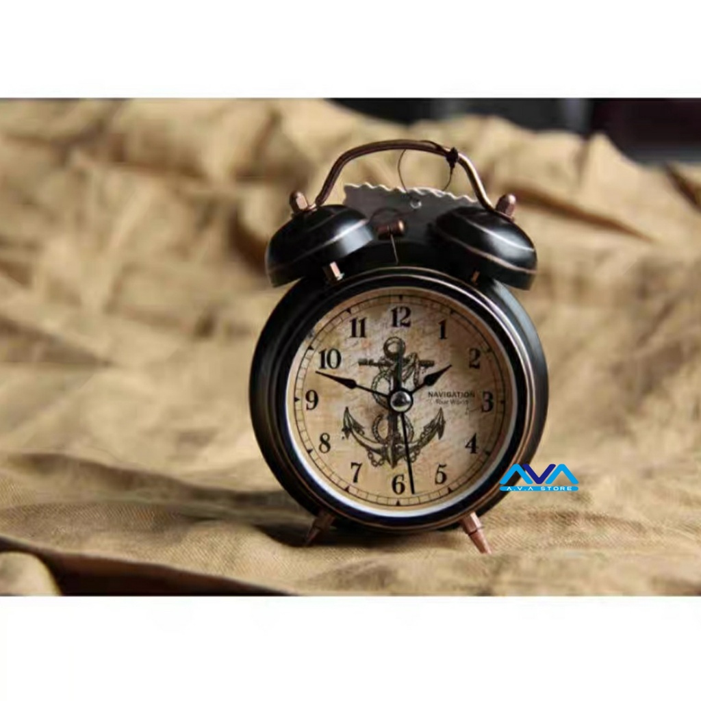 Twin Bell Vintage Alarm Clock - Loud Ring Alarm Clock - Vintage Alarm ... Twin Bell Vintage Alarm Clock - Loud Ring Alarm Clock - Vintage Alarm ...