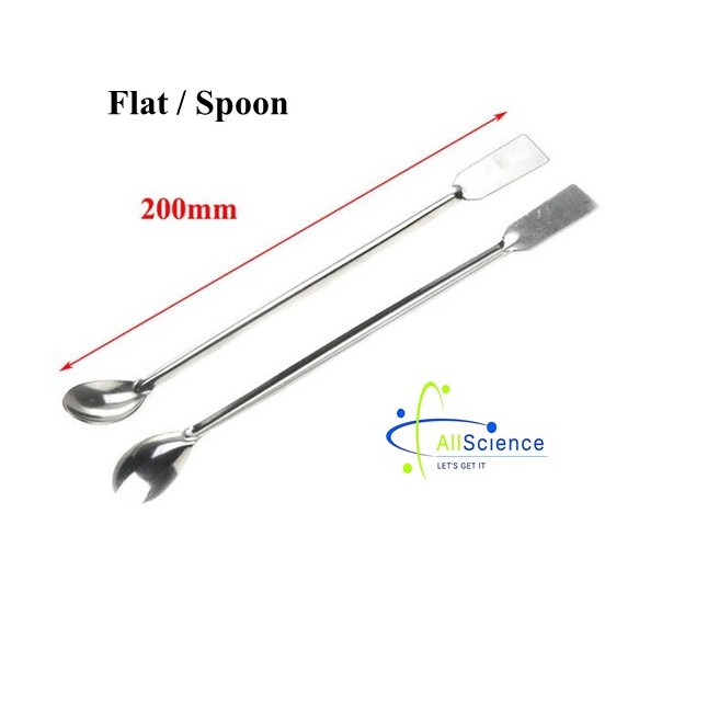 Spatula Lab (Laboratory) 200mm Stainless Steel | Shopee Singapore