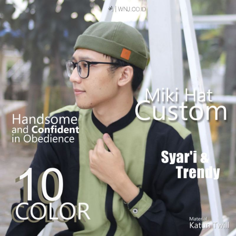 miki Hat/ Simple Modern Peci Hat Original Wanoja | Shopee Singapore