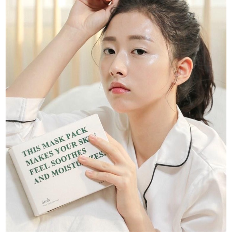 Korean Aroh SkinCare Mask Brightening Soothing Moisturizing Mask SG ...
