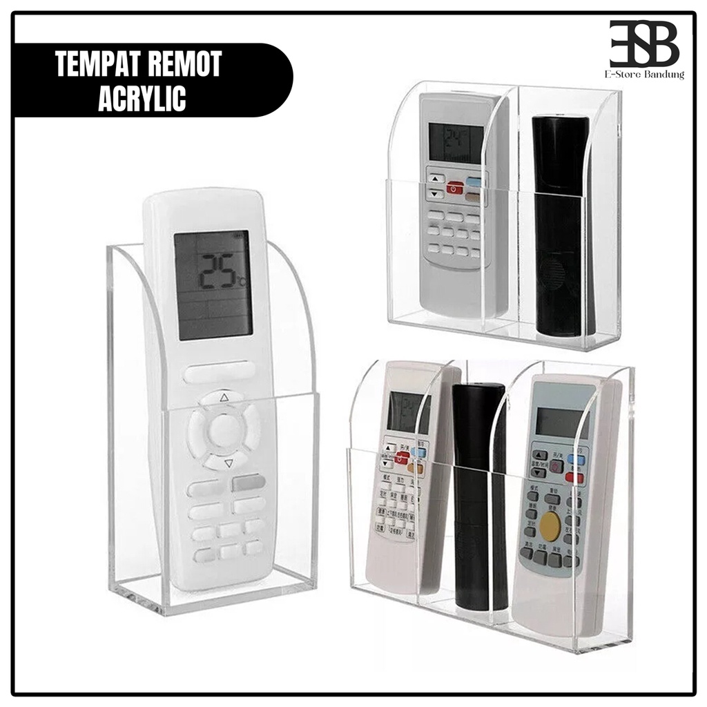 Acrylic AC Remote Holder / Wall Mounted AC Remote Storage / TV Remote ...