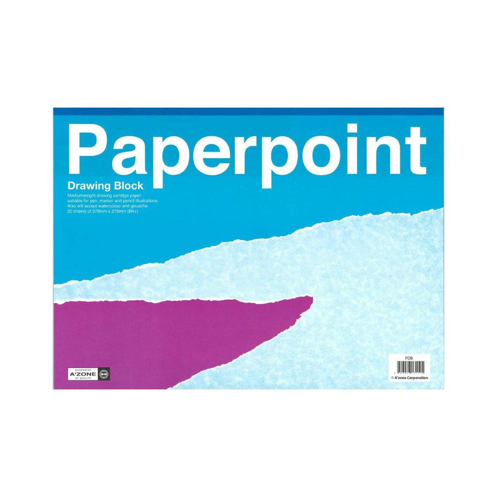 [SG] Azone Paperpoint Drawing Block 11"X15" [Evergreen Stationery ...