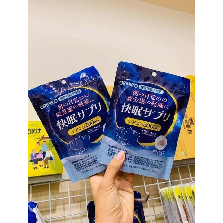 Japanese Orihiro Good Sleep Powder Bag of 14 Packs (date 12/24 ...