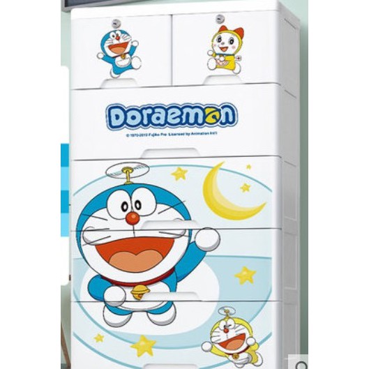(SG Next Day Delivery) Fun Doraemon/Cartoon 5 Tiers Cabinet | Shopee ...