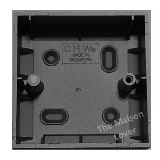 Legrand Galion Mallia Jovia Compatible Surface Mounting Box Black ...
