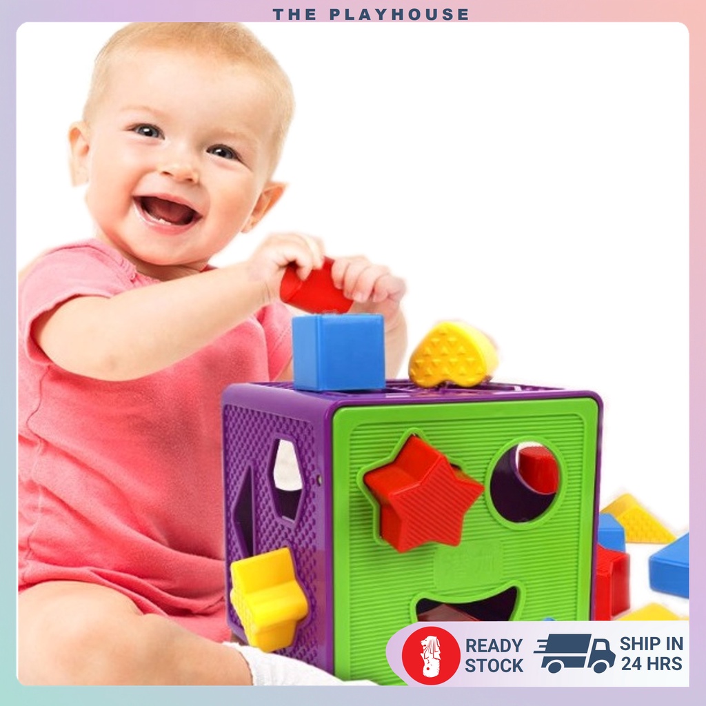 Various Shape Vibrant Colors Block Shapes Toys Shape Sorters Toy for ...