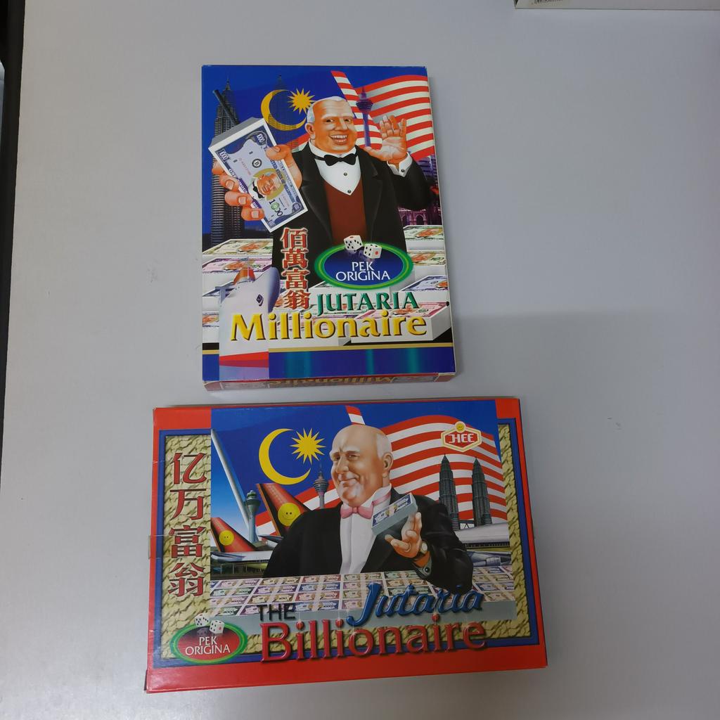 Millionaire Billionaire Jutaria Board Games Family Game / 百万 / 亿万富翁 ...