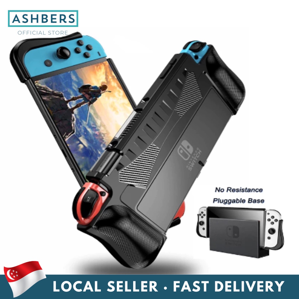 Nintendo Switch OLED Or Gen2 Protective Case With Grip Cover Comfort ...