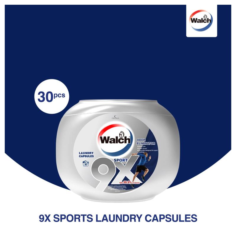 Walch Sports Laundry Capsule (30 Pods) | Shopee Singapore